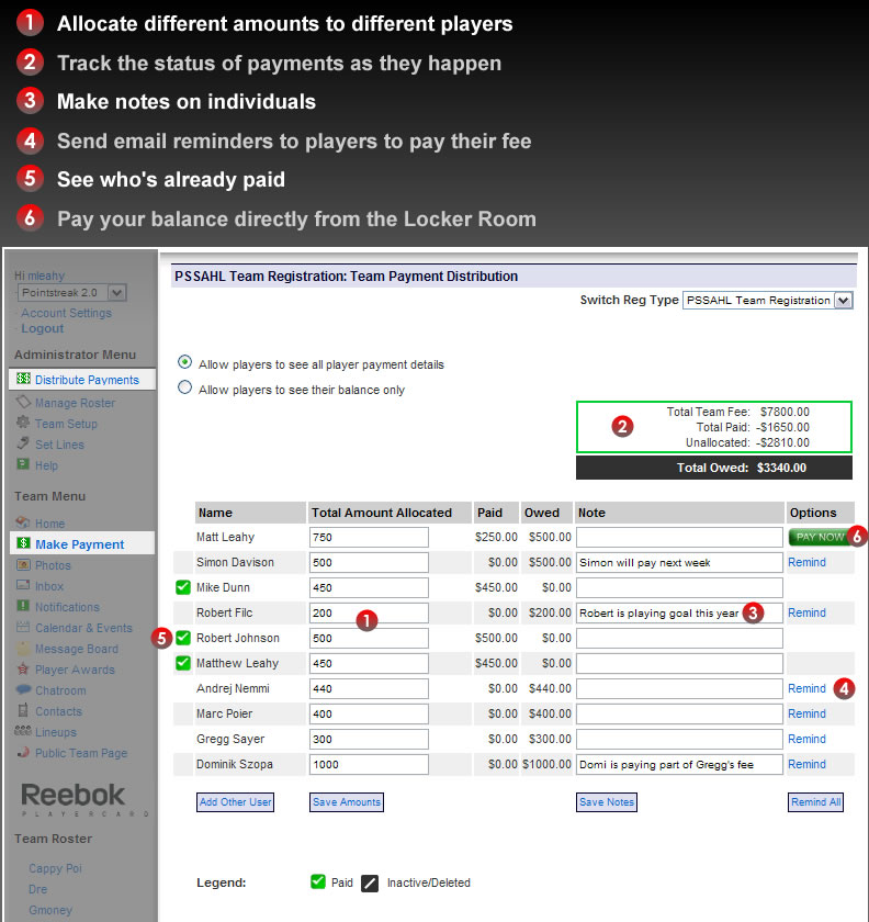 Untitled Document [registration2.pointstreak.com]